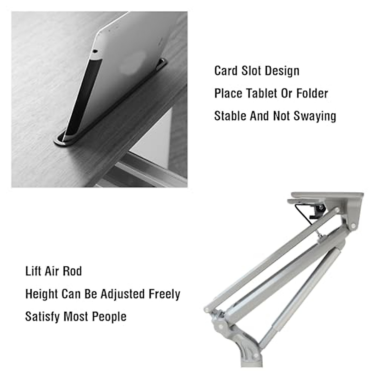 Podium Portable Pulpits Adjustable Height Lecterns Standing Desk Presentation Stand with Wheels Speaking Lectern Load 80 Kg