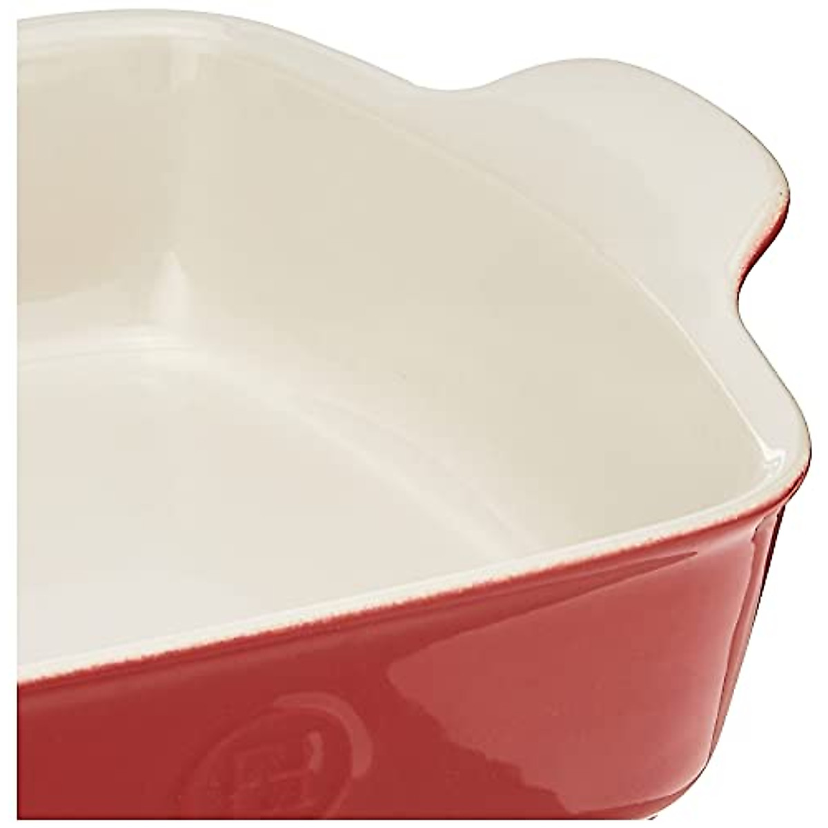 Emile Henry Made In France HR Modern Classics Square Baking Dish 8 x 8" / 2 Qt, Red