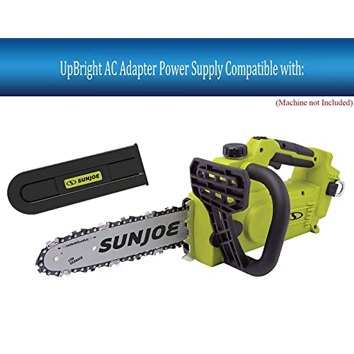 UpBright 26V AC/DC Adapter Compatible with Snow Sun Joe 24V-10CS-CT 24V-10CS-RM SunJoe SnowJoe 24-Volt 4.0-Ah iON+ Li-ion Battery 10-Inch Cordless Chain Saw Chainsaw 24V10CS Power Supply Cord Charger