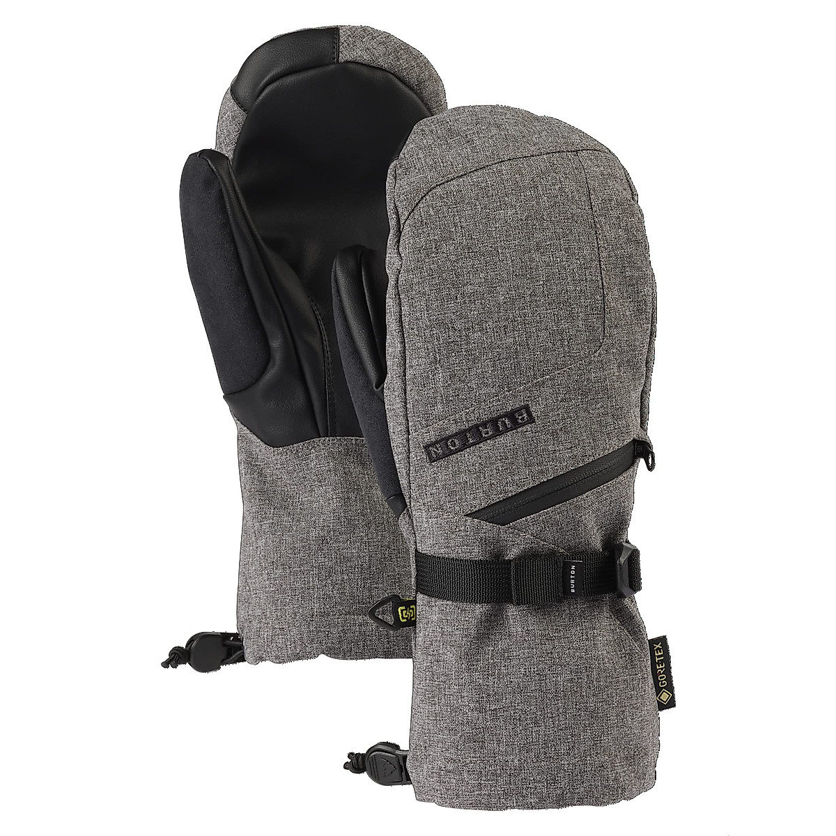 Burton Women's GORE-TEX Mittens, Gray Heather, M