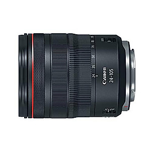 Canon RF 24-105mm f/4L IS USM Lens, Black - 2963C002