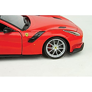 Bburago Ferrari F12 TDF, Red 26021R - 1/24 Scale Diecast Model Toy Car, unisex-child