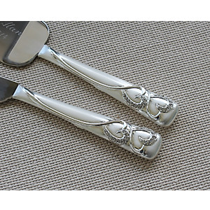 Personalized Engraved Cake Server Set - Engraving on Both