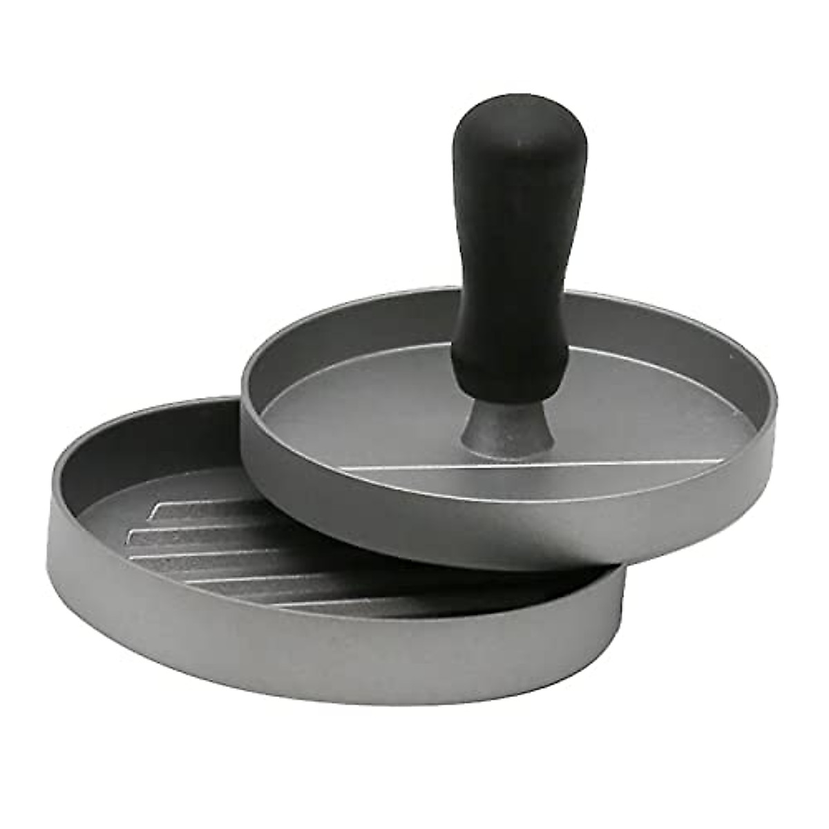 Thymart Metal Hamburger Press Burger - Ideal for Making Formed Meat, Fish or Vegetable Burgrs- Non-Stick Burger Press Hamburger Patty Maker