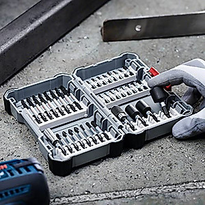 Bosch Professional 36 pieces Impact driver Bit Set (Impact Control, Pick and Click, Accessories for Impact Drivers)