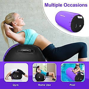 VOFiTNY Gymnastics Air Roller 4ft L x 2.5ft D for tumbling training for Home/Gym