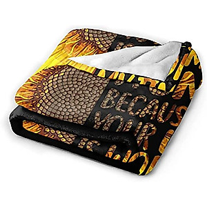 I Became A CNA Because Your Life is Worth Bed Blankets Soft Throw Blanket for Women Men Kid Lightweight Fleece Blanket for Couch