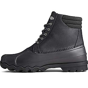 Sperry Top-Sider Men's Seasonal Avenue Duck Boot, Black, 10