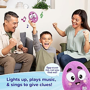 Eggcellent By Relatable, The Kid-Friendly Hide & Seek Game, Silly Poopy Hide & Seek Easter Eggs Toddler Toys, Includes 1 Eggcellent Light-Up Toy That Sings, Great Easter Basket Stuffers for Toddler