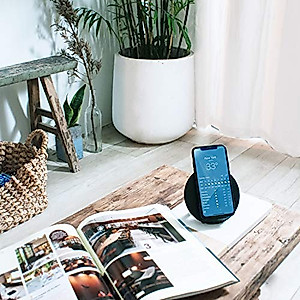 WITTI Candi | Qi Certified Wireless Charger Stand (Black) for Apple iPhone 11/11Pro, 10W Fast-Charging for Galaxy S10/S9 /S8/ /S7/ Edge/S6 Edge and Note 10/9/8 (AC Adapter Not Included)