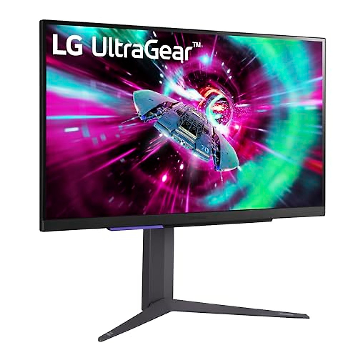 LG 27" UltraGear 4K UHD (3840x2160) Gaming Monitor, 144Hz, 1ms, VESA DisplayHDR 400, G-SYNC and AMD FreeSync Premium, HDMI 2.1, DisplayPort, 4-Pole HP Out DTS HP:X, Tilt/Height/Pivot Stand, Black