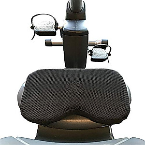 Rowing Machine Seat Cushion, Rower Seat Cushion with Custom Memory Foam, Washable Cover and Straps - Rowing Machine Cushion Alternative - Rower Accessories