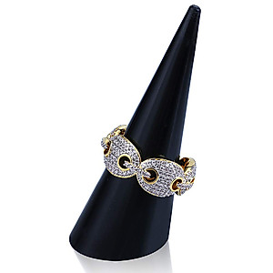 Moca Jewelry Iced Out Personalized Fashion Ring 18K Gold Plated Bling CZ Simulated Diamond Hip Hop Ring for Men Women (8)