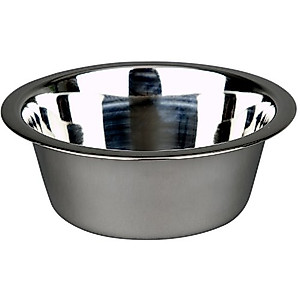 Advance Pet Products Stainless Steel Feeding Bowls, 2-Quart