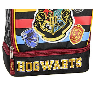 AI ACCESSORY INNOVATIONS Harry Potter Lunch Box Kit Dual Compartment Insulated Hogwarts Crest