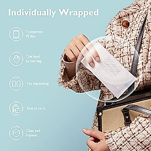 Momcozy Ultra-Thin Disposable Nursing Pads, Ultra-Absorbent and Breathable Portable Breast Pads for Mothers, Keep Dry Continuously, Make Breasts Light and Unburdened, Individually Packaged（60 Count）