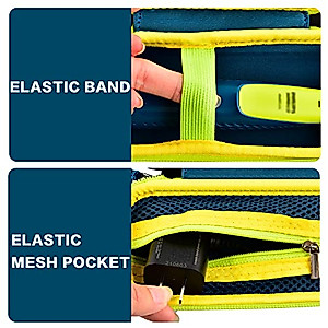 Case Compatible with Philips Norelco OneBlade Hybrid Electric Trimmer and Shaver, One Blade Razor Storage Holder for QP2515 QP2520 QP2630 Mens Beard Shaving Machines Replacement Kit (Box Only)