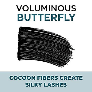L'Oreal Paris Voluminous Butterfly Mascara, Waterproof, Black, 0.22 Fl. Oz., 1 Count
