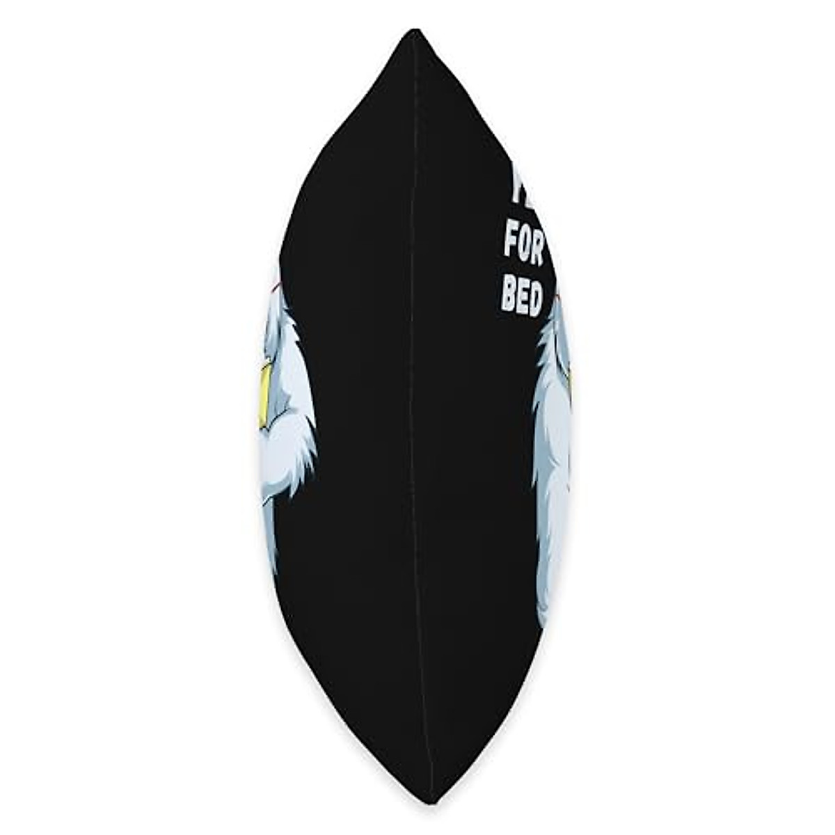 Yeti For Bed Funny Book Lover Abominable Snowman Reading Fun Throw Pillow