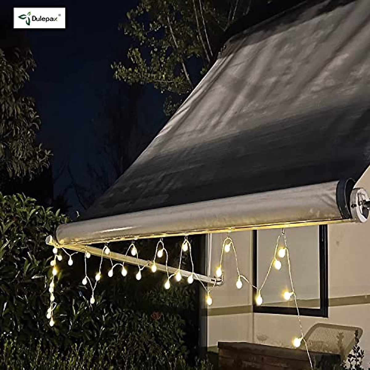 RV Awning Hooks, RV Awning Light Clips for Christmas Camping Awning Lights Decor, Hang Clothes,Hang Plants and More.Easily Slide Into RV Awning Roller Bar Channel (12 PCS)