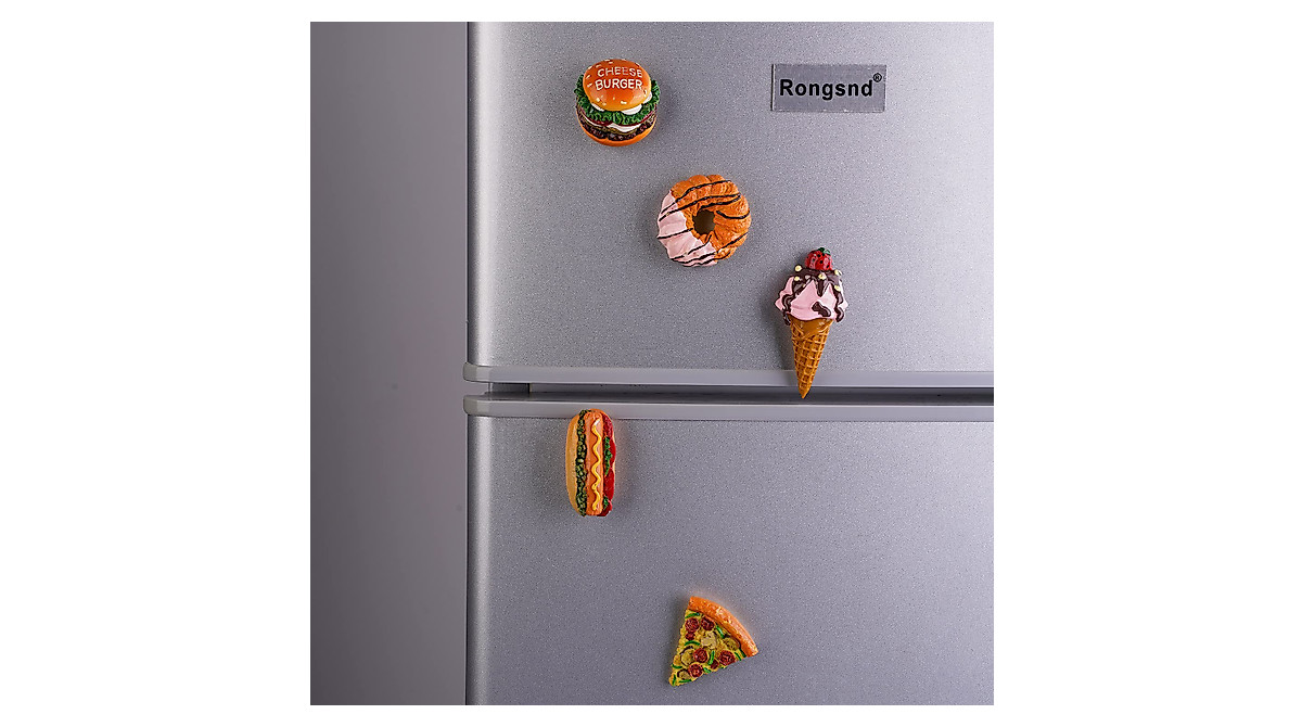 Cute 3D Food Refrigerator Magnets for Kitchen & More