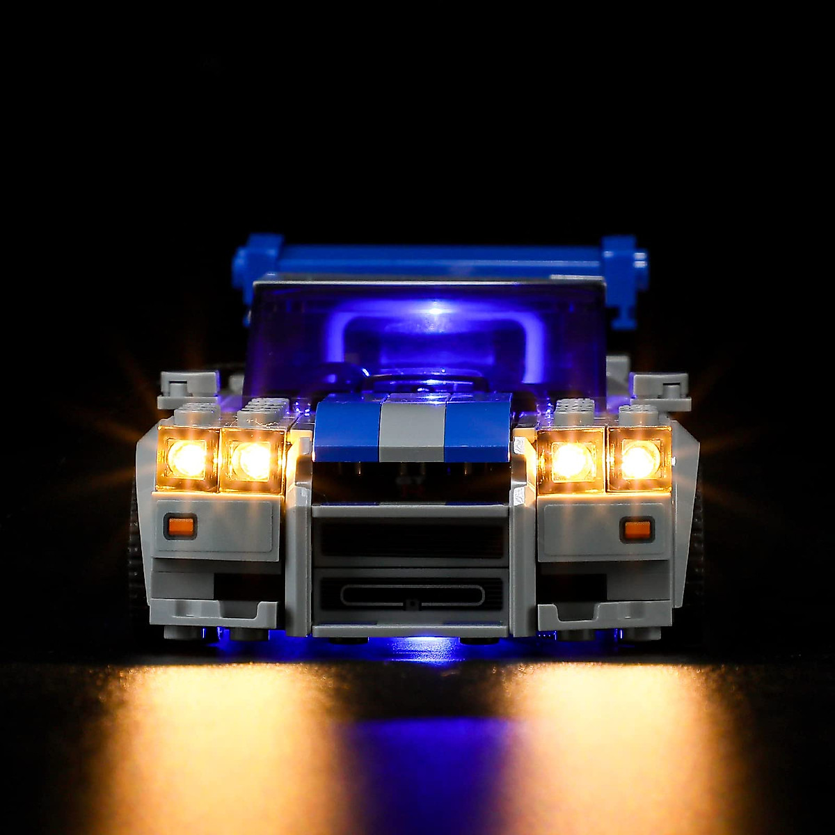 BRIKSMAX Led Lighting Kit for LEGO-76917 2 Fast 2 Furious Nissan Skyline GT-R (R34) - Compatible with Lego Building Blocks Model- Not Include Lego Set