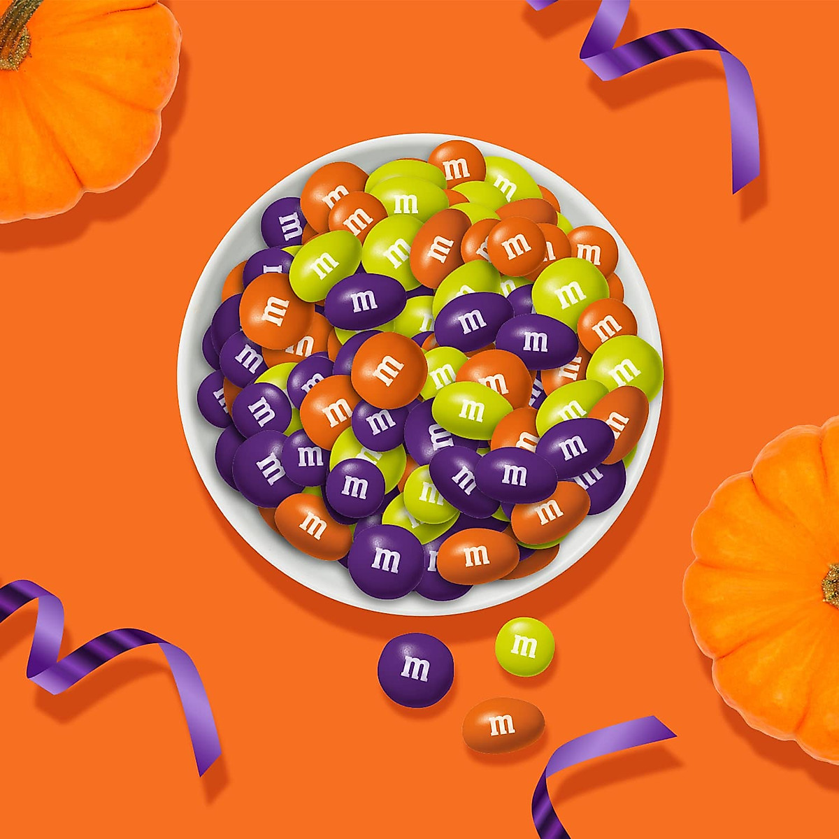 M&M'S Mad Scientist Mix Peanut, Peanut Butter & Milk Chocolate Assorted Halloween Candy, 8 oz Bag