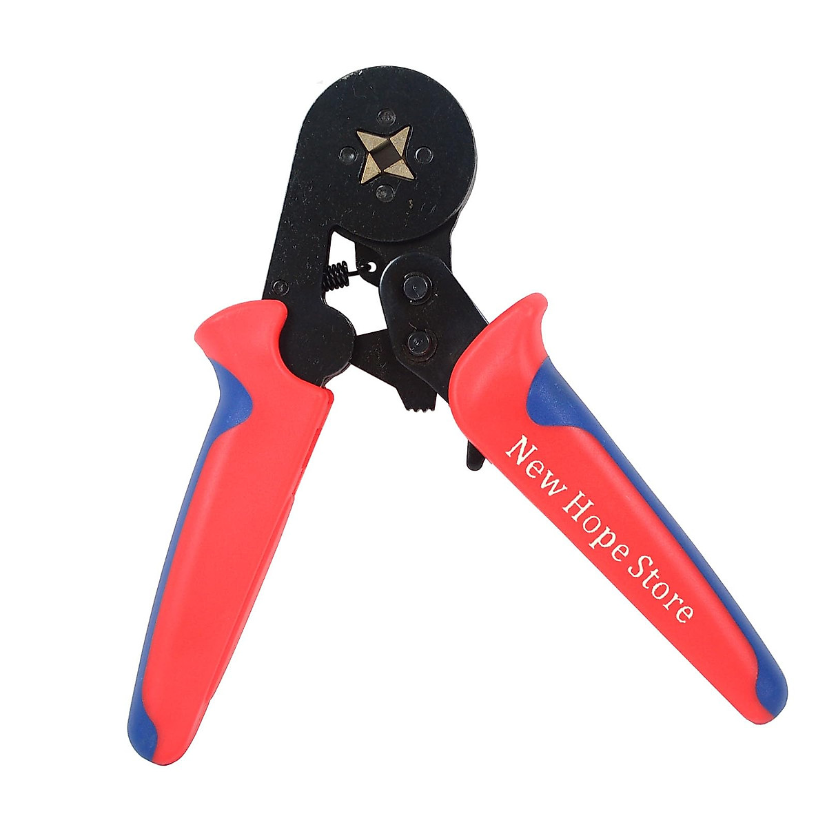 Crimper Tool Kit, Crimp Ferrule Including 800pcs Insulated Wire Terminals New Hope Store Self Adjusting Crimping Plier Set Tool Guage HSC8 6-4A 0.25-6mm², 23-10 AWG Red