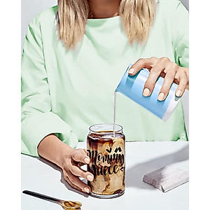 Gifts For Mom - Gifts For Mom From Daughter, Son, Kids - Unique Mother's Day, Birthday Gifts for Women- Funny Gifts Ideas For Mom - 16 Oz Coffee Glass