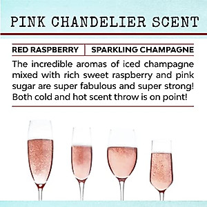 Malicious Women Candle Co - Engaged AF, Pink Chandelier Infused with: The Same Penis Forever..., 9 oz