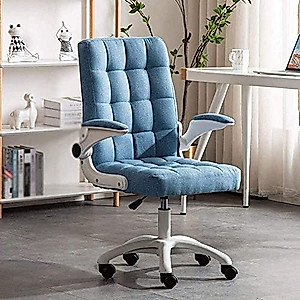 MayNuo Chair Ergonomic Computer Chair Office Chair Lift Swivel Chair Student Table and Chair Meeting Room Backrest Game Chair/Blue