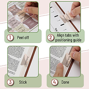 Mr. Pen- Bible Tabs, 75 Tabs, Boho Theme, Laminated Bible Tabs for Women and Men, Bible Tabs for Study Bible, Bible Index Tabs, Bible Book Tabs, Bible Labels Tabs, Mr Pen Bible Tabs