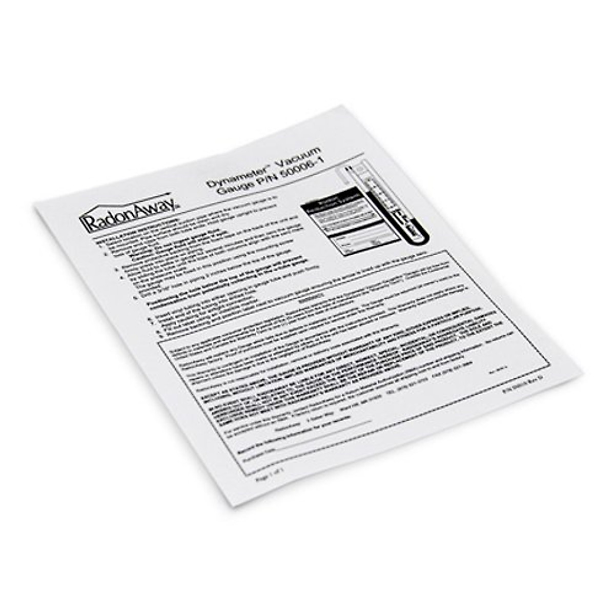 RadonAway RP145c Radon Fan + 4x4 White Fan Installation Kit + Mounting Bracket