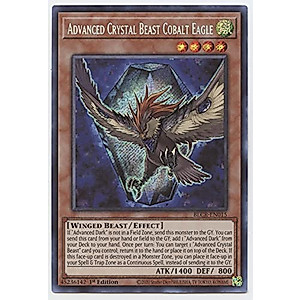 Advanced Crystal Beast Cobalt Eagle - BLCR-EN015 - Secret Rare - 1st Edition