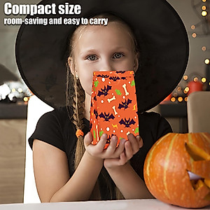 TOXOY 40PCS Halloween Candy Paper Bags, Halloween Treat Bags Goodie Bags Party Favor Bags with Sealing Stickers for Halloween Party Trick or Treat