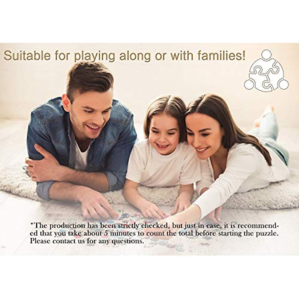 Jigsaw Puzzles 1000 Pieces for Adults and Kids – Large Format Thick Lasting Jigsaw Puzzle for Teens (Autumn Hut)