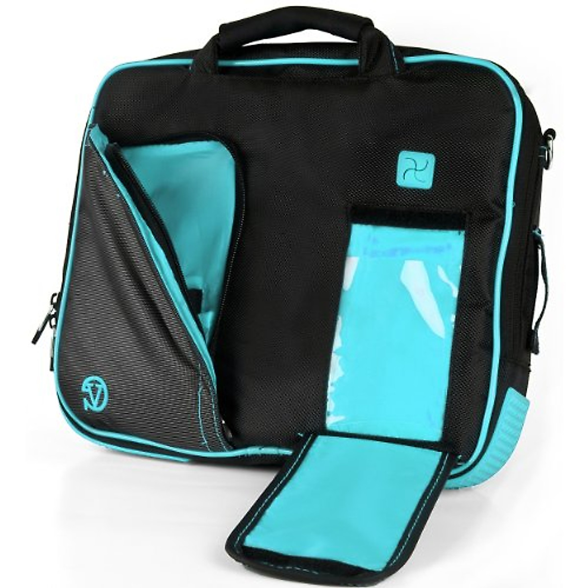 11" 10-inch Travel Messenger Shoulder Bag Carrying Case Bag Suitable for Fire HD 10 Plus, HD 10 Kids, HD 10 (Blue)