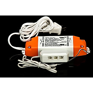 White LED Illuminated Standoff Mount Kit Supports Signs Up To 3/8-Inch Thick, Wall Mount, Low Voltage, 3-Dimensional Display