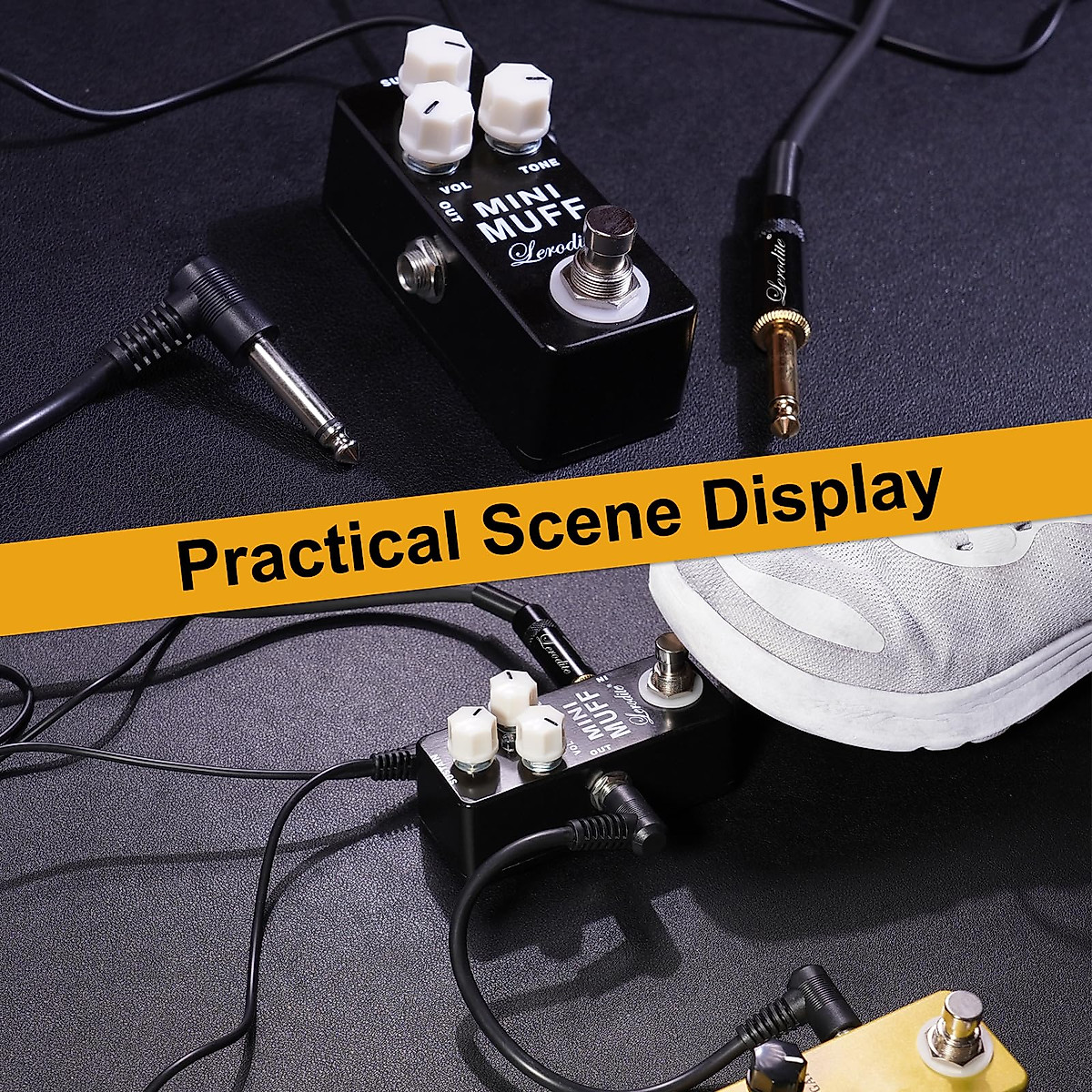 Fuzz Mini Muff Guitar Effect Pedal Electric Guitar Distortion True Bypass Full Metal Shell