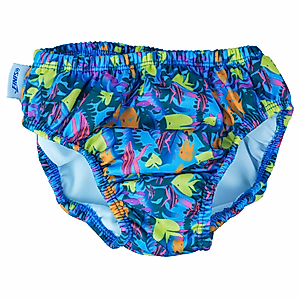 FINIS baby boys Briefs and Toddler Swim Diaper, Fish, 4T US