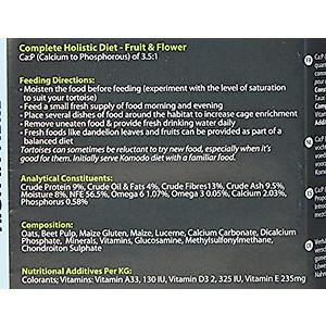 Tortoise Diet Fruit & Flower 680g