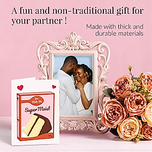 GIFTING GIGGLES Funny Romantic Joke Card for Boyfriend Husband or Lover | Gift for him | Anniversary, Birthday, Valentine’s Day, Fathers Day, Appreciation | 30th 40th 50th 60th 70th 75th