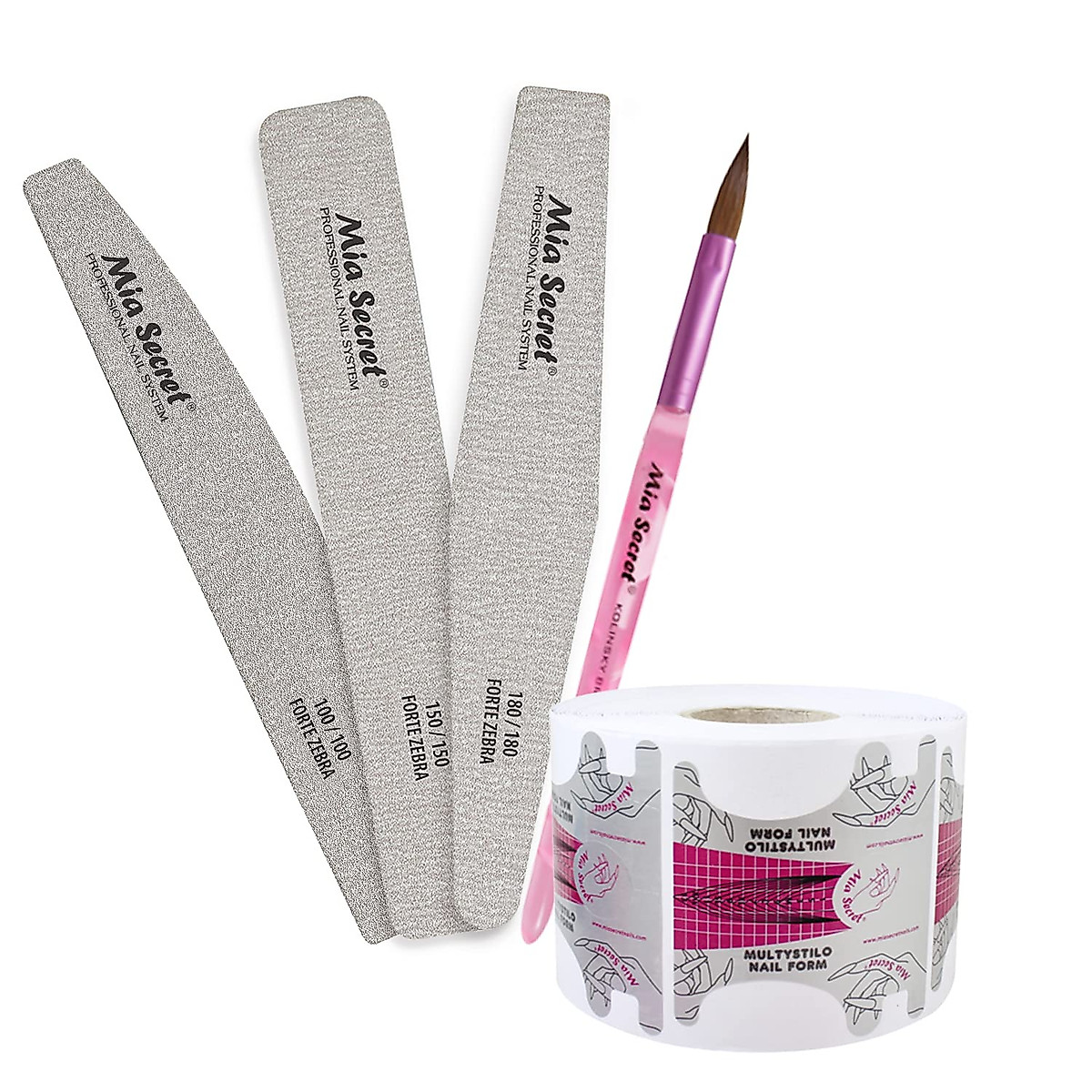 Mia Secret Professional Cover Acrylic Powders Nail Kit/Set For Beginner - Nail kit with everything - Kit de uñas acrilicas completo mia secret - Kit de polvos acrilicos cover para uñas de acrilico