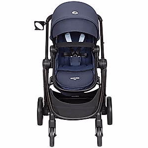 Maxi-Cosi Zelia 5-In-1 Modular Travel System, Aventurine Blue