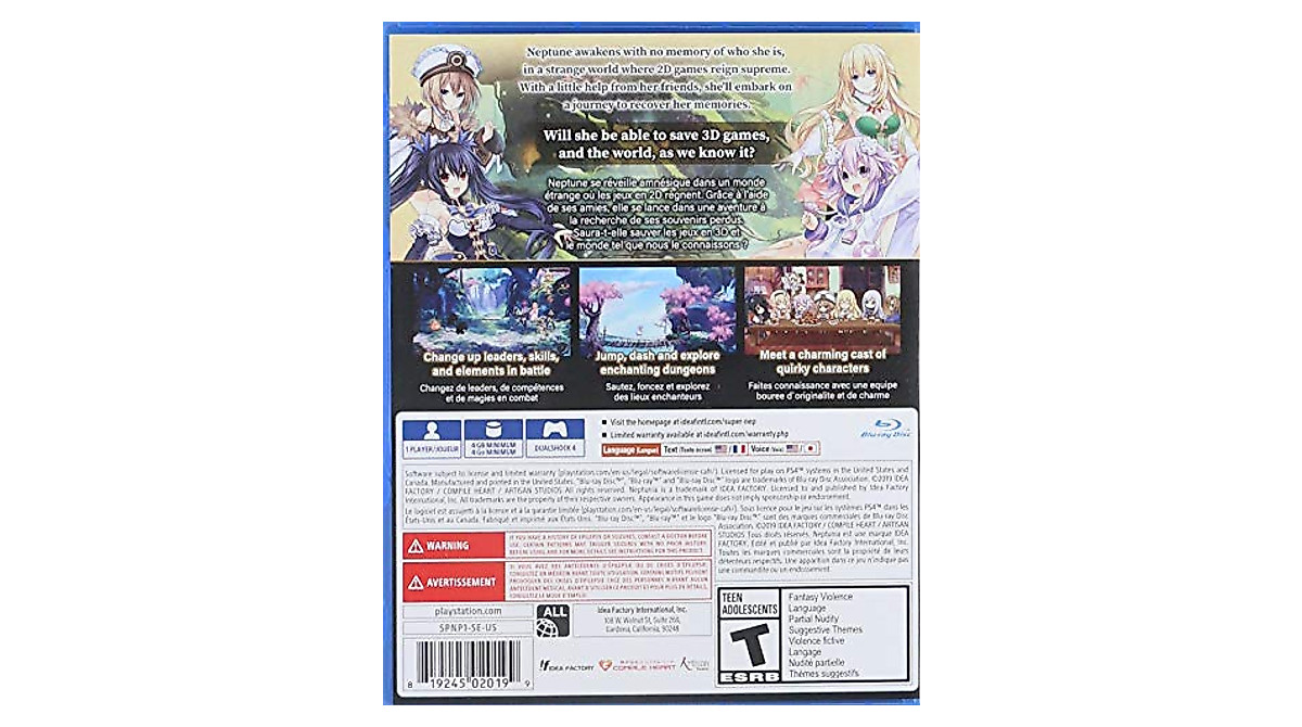 Super Neptunia RPG - PlayStation 4 — 🛍️ The Retail Market