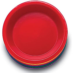 Learning Resources Three Bear Family Sorting Bowls, Set of 6 Bowls, Assorted Colors, 6" in Diameter, Ages 4+, Multi-color
