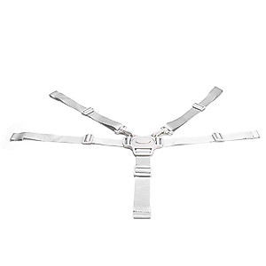 Estink 5 Point Harness Seat Belt, Adjustable Children Safety Belt Full 5 Point Seat Safety Belt Universal Pushchair Stroller Protector Safety Strap Child Safety Harness Leash