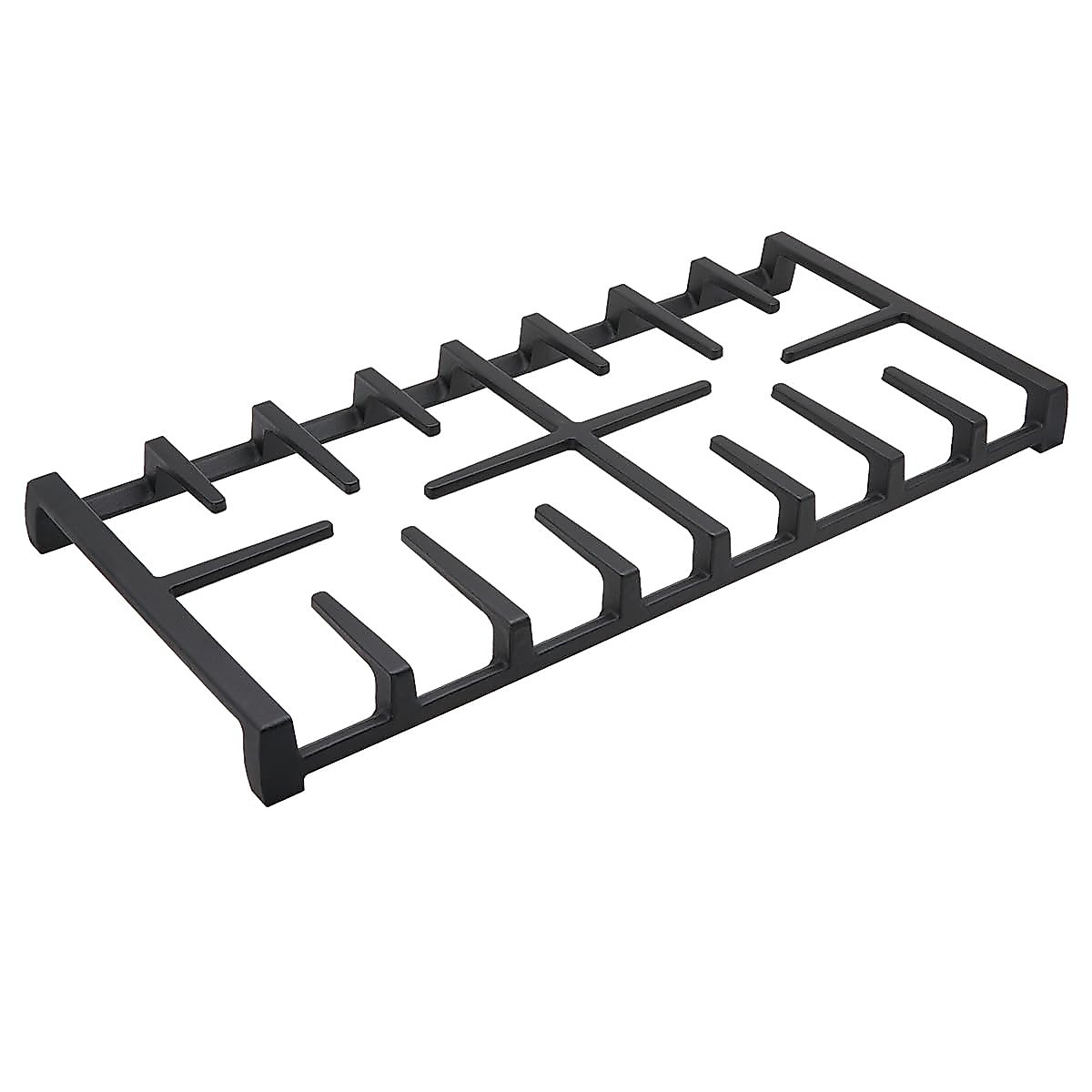 Siwdoy WB31X27150 Range Surface Burner Grate, Center Grate Compatible With GE Stove Replaces WB31X24737, Cast Iron Rack Matte Black Finish