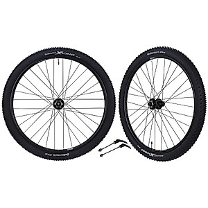 CyclingDeal WTB SX19 Mountain Bike MTB Bicycle Novatec Hubs & Continental X-King Tires Wheelset 11speed 27.5" QR Quick Release Front & Rear -Compatible with Shimano & Sram 8 9 10 11 Speed