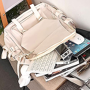 Qiqioog Nakano Miku Quintessential Bride Backpack Nylon Large Capacity Waterproof Student Travel Durable Strong Load Bag